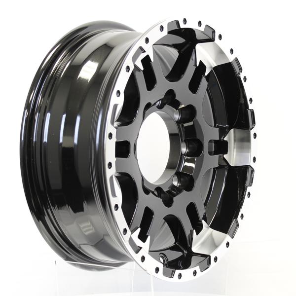 RV, Trailer & Camper Tires & Wheels 16 Aluminum Split Spoke 8-Lug ...